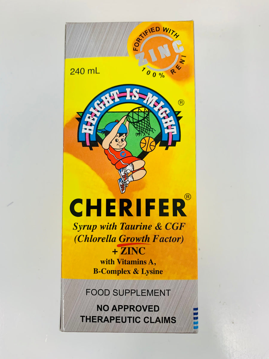 Cherifer with Zinc 240mL – Avignon Pharmacy